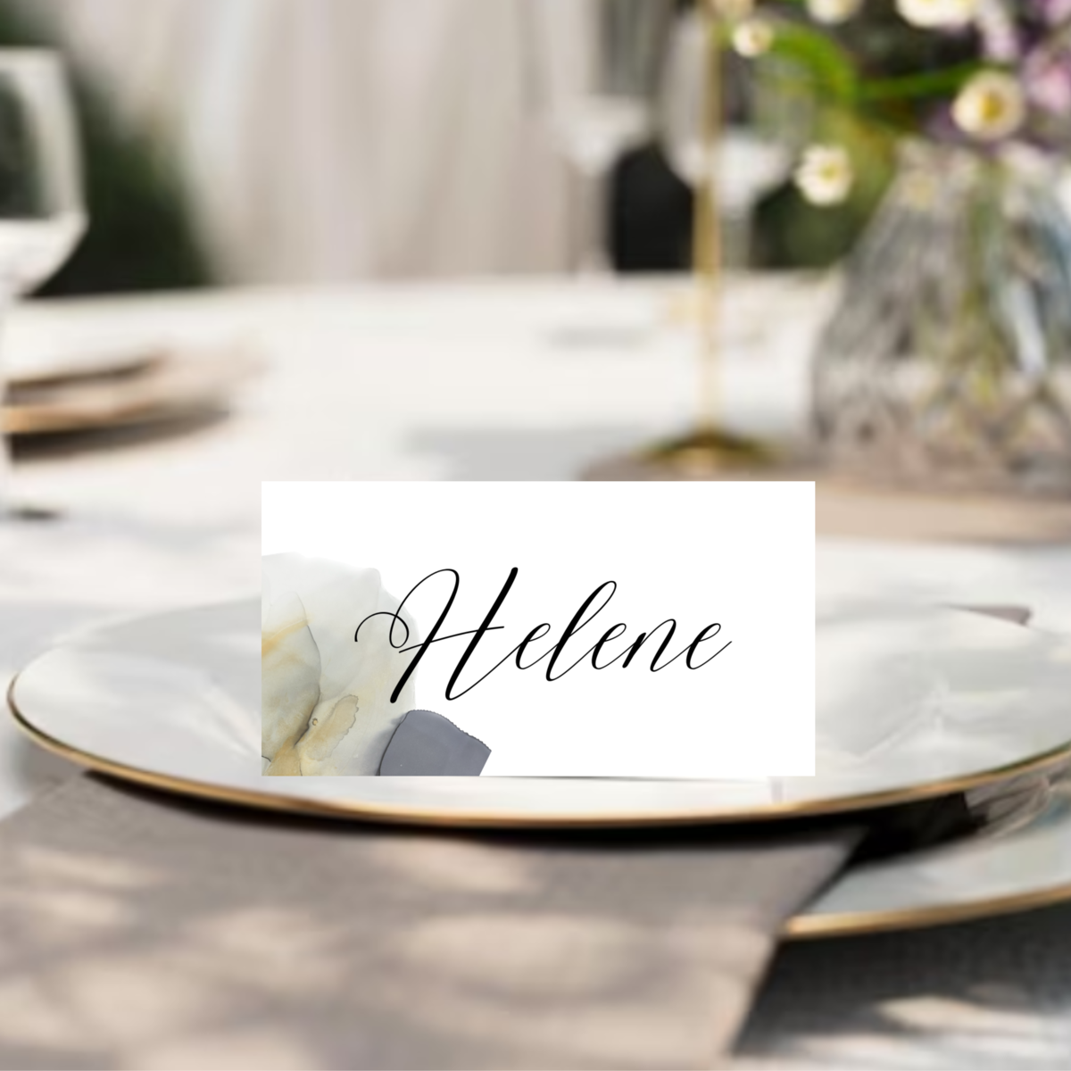 Bordkort - Stone | kreator-design.dk