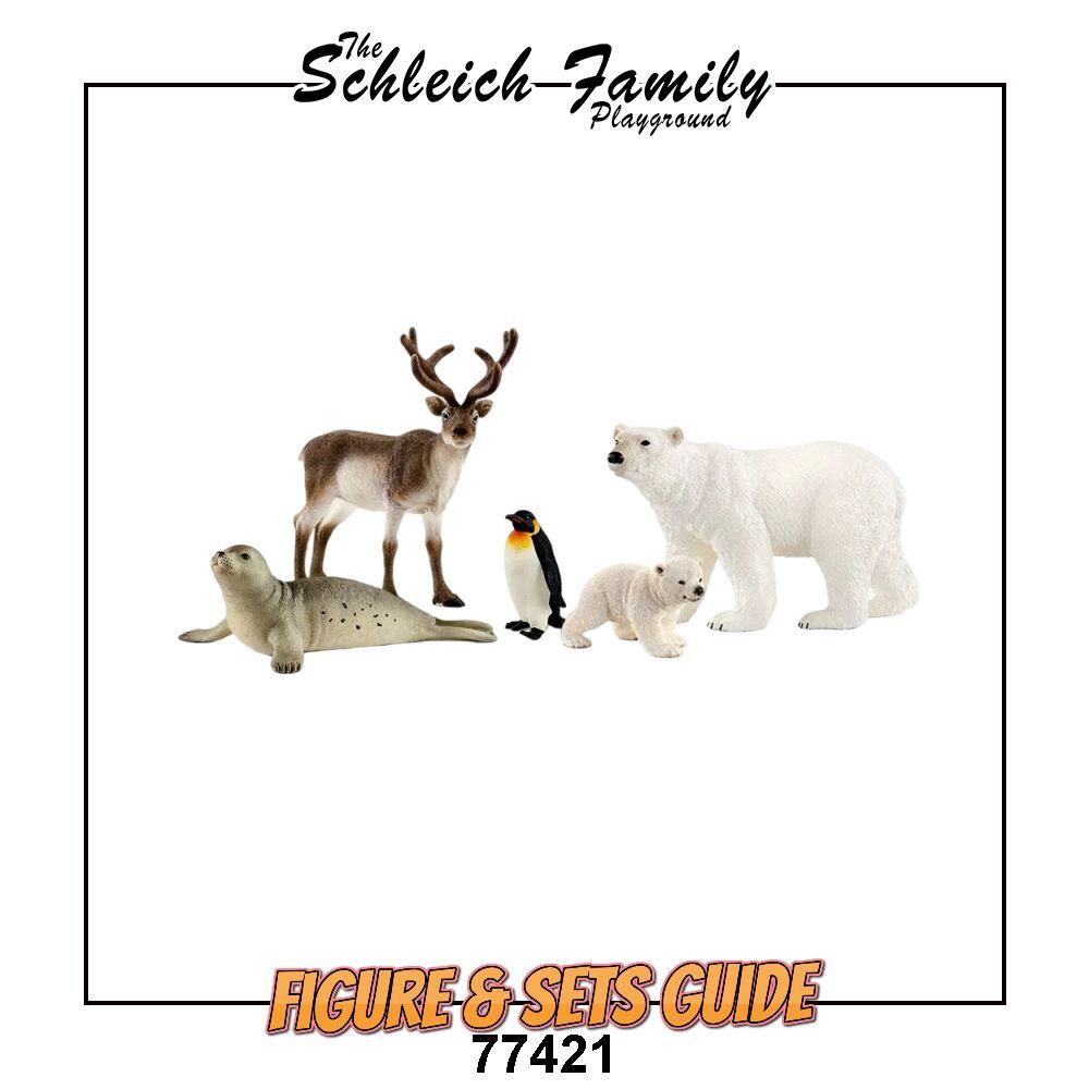 (2022) - 77421 Arctic Animal Bundle | The Schleich Family Playground