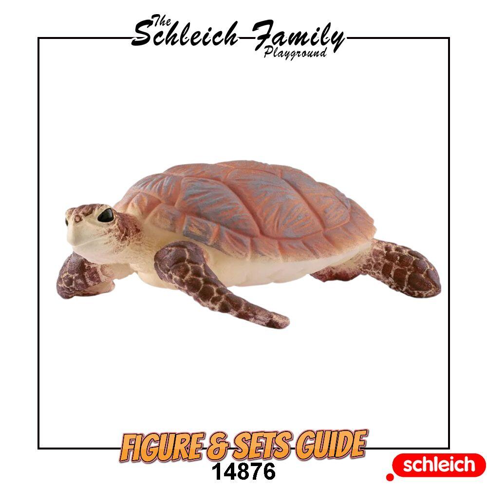 (2024) - 14876 Hawksbill Sea Turtle | The Schleich Family Playground