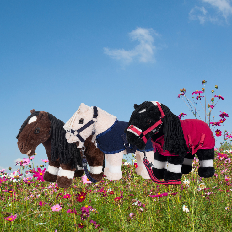 HKM Cuddle Pony legetøjsheste ⇒ Se vores store udvalg her ️