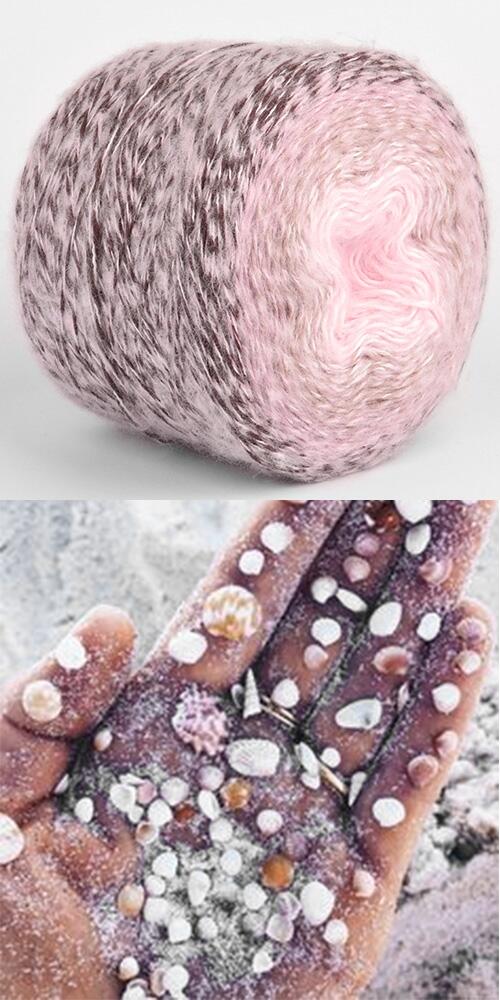 Donut Cake Garn 50% Bomuld, 10% Mohair, 20% Uld, 20% Akryl | Musling ...