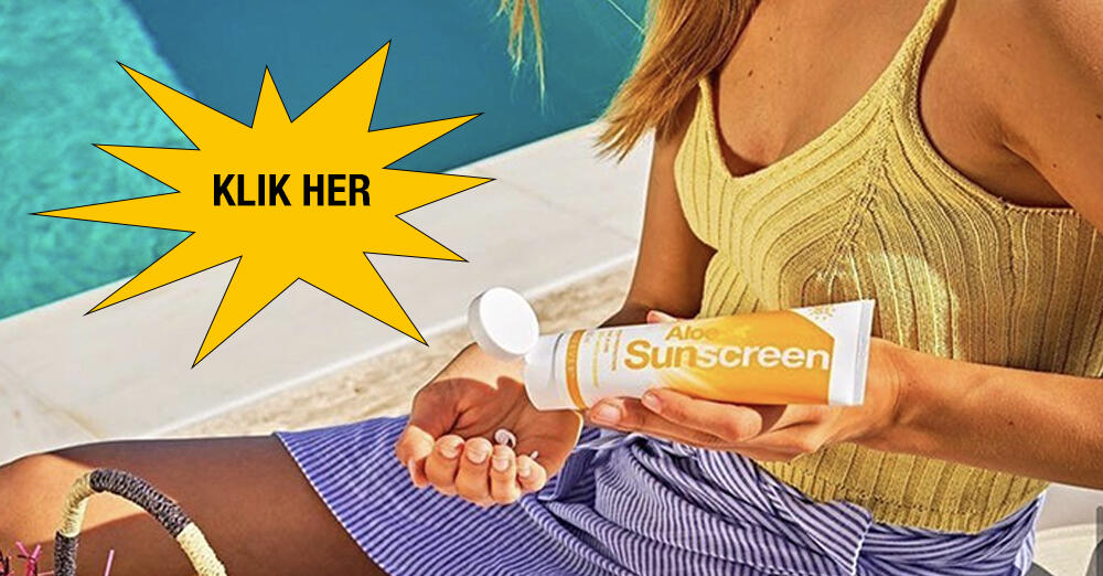 Aloe Sunscreen™ solcreme SPF30 | Dansk officiel forhandler