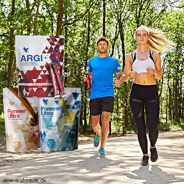 ARGI+ og Forever Ultra proteinpulver | Aloe Vera Forever DK