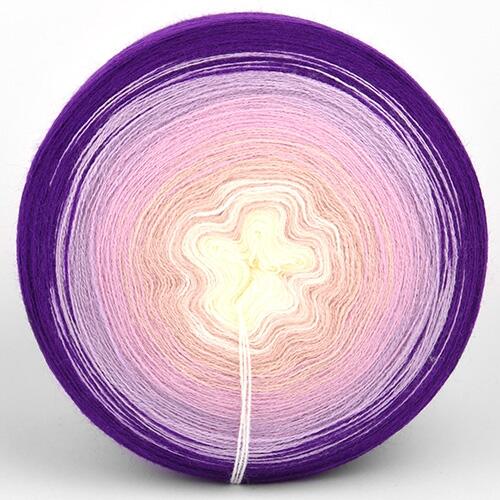 Muffin Cake garn 2000m | Purple Cream | garn-universet.dk