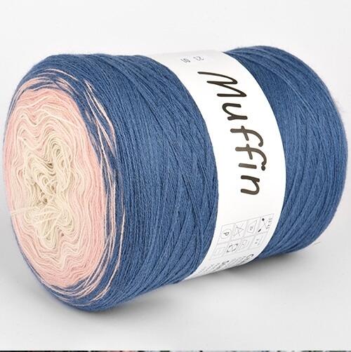 Muffin Cake garn 2000m | Blue Velvet | garn-universet.dk