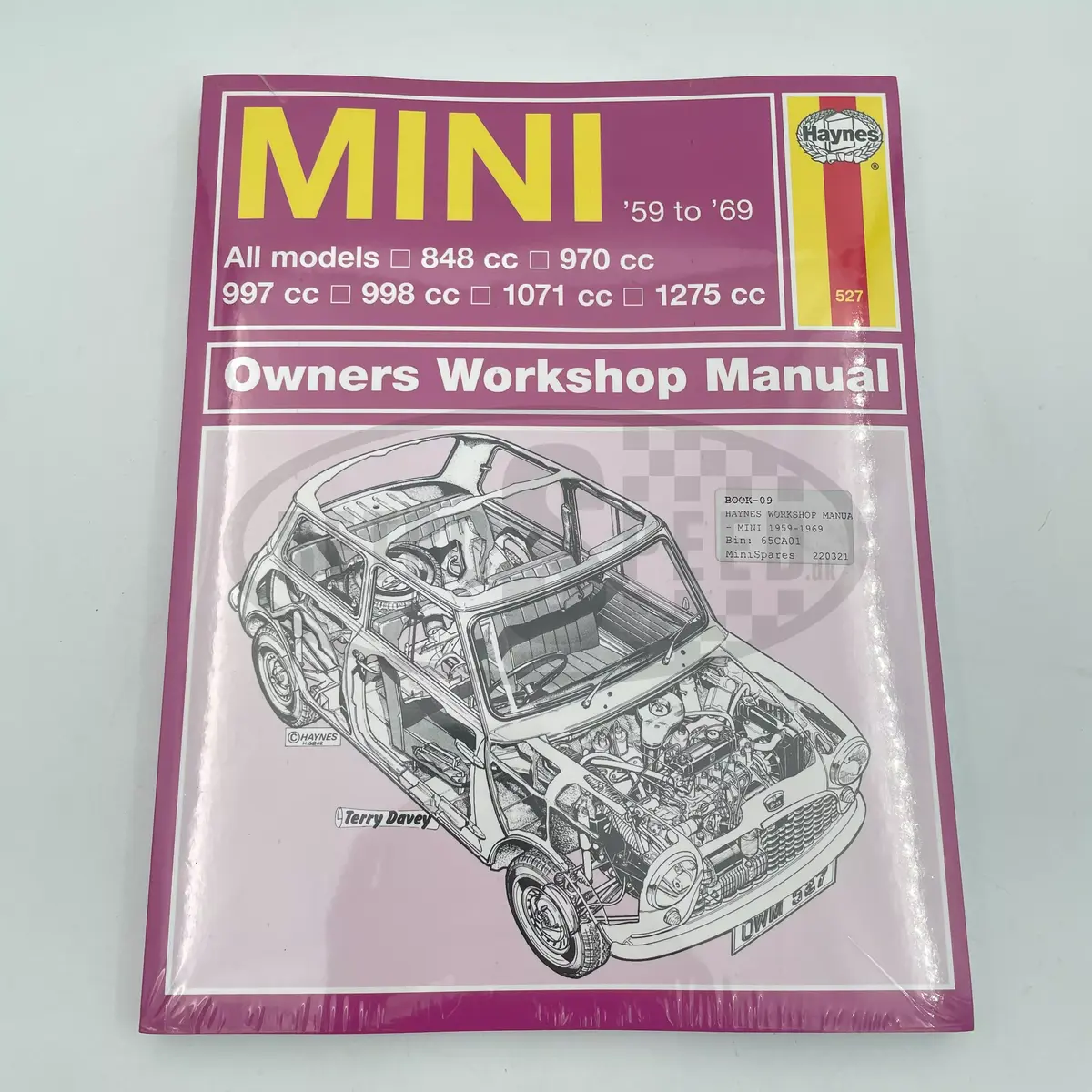 Haynes Manual Bog - Mini 1959-1969 | BOOK-09 | RetroSpeed