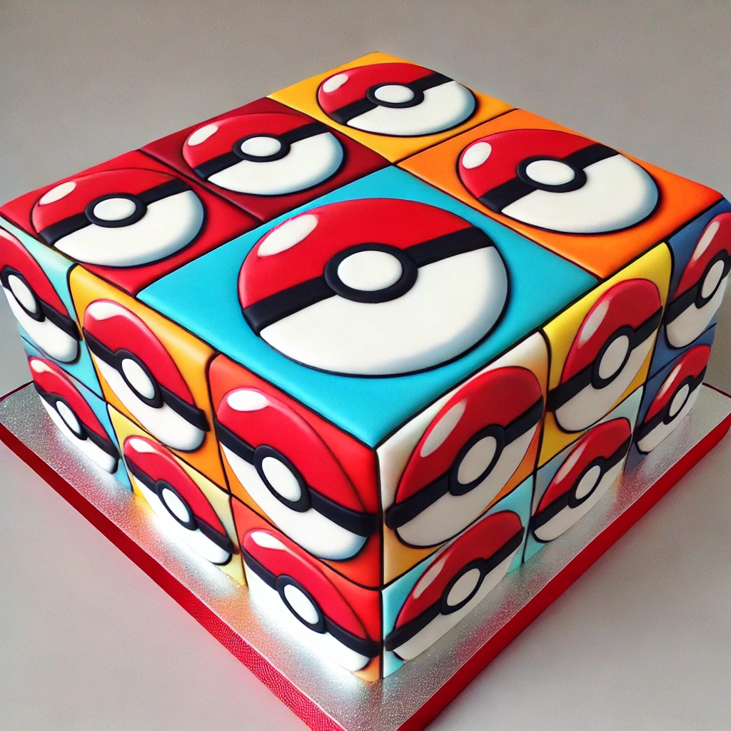 SUKKERPRINT POKEMON 19cm x 19cm | Mister Kage