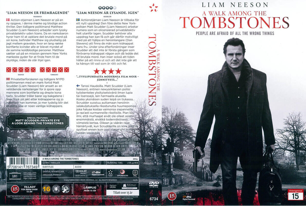 Køb A walk among the tombstones (Brugt) hos dvdmanden.dk kun 15,00 kr.
