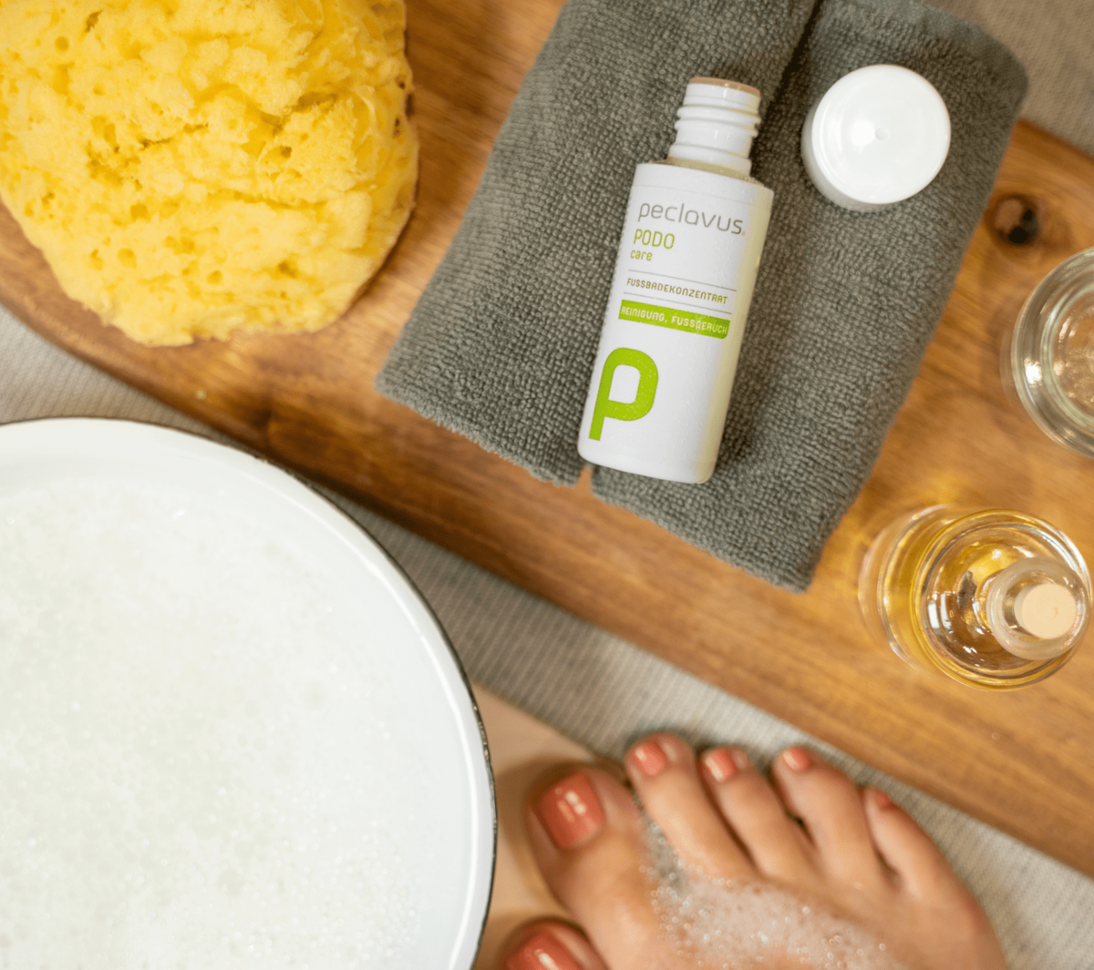 Peclavus, 150 ml | Fodbad koncentrat med rensende effekt