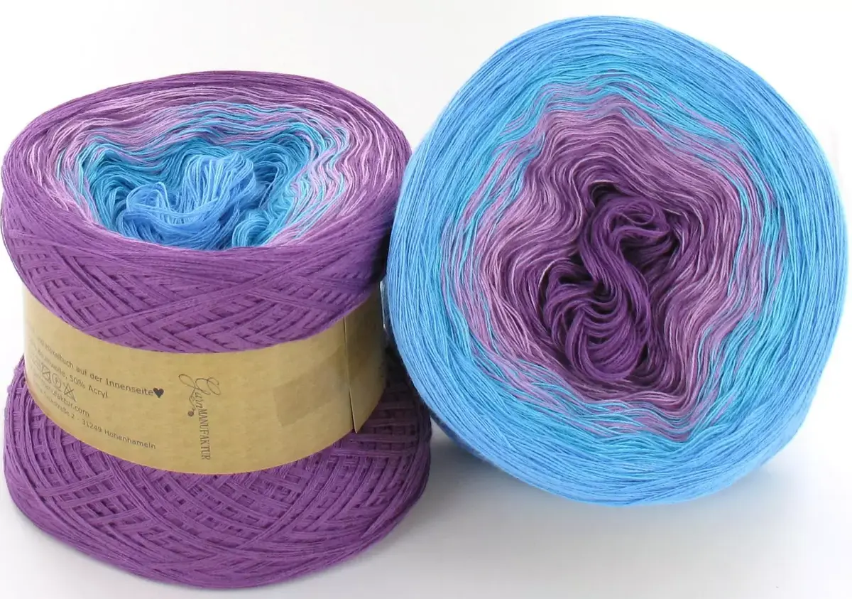 McLana Bobbel cake garn 750m/200g 4ply | Flowers | garn-universet.dk