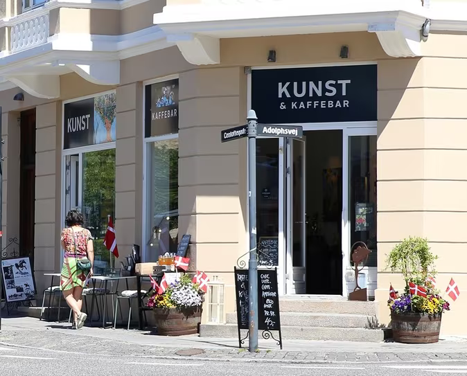 Gavekort til min kunst mad, kaffe og kage i KunstCafeen Gentofte ...