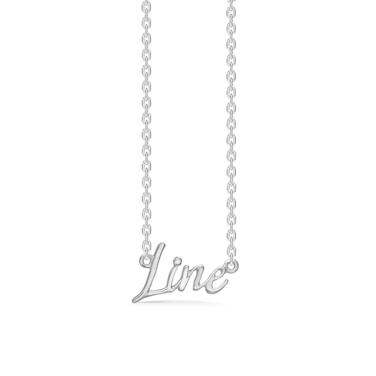 Name Tag LINE | Gold plated | Studio Z