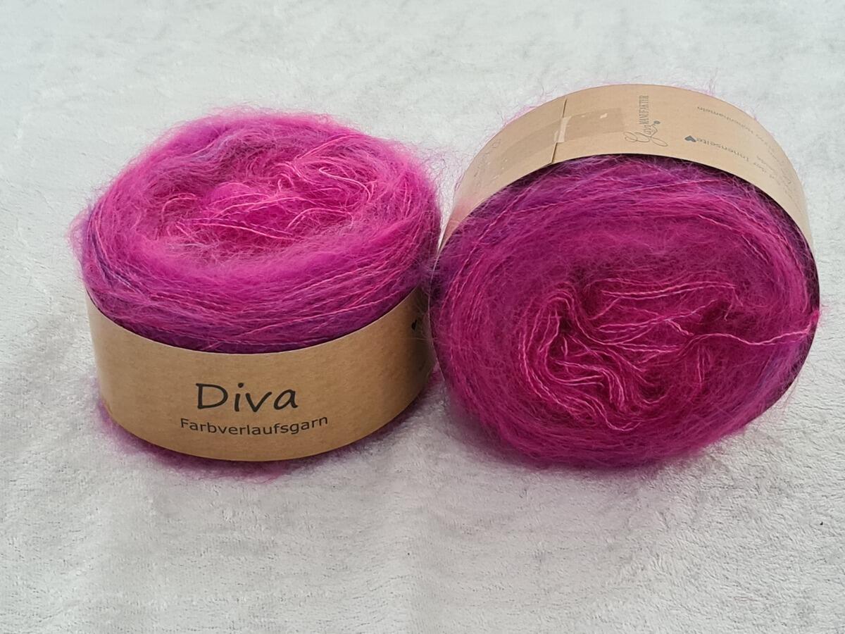 Diva SuperKidMohair + Silke | Red adventure | garn-universet.dk